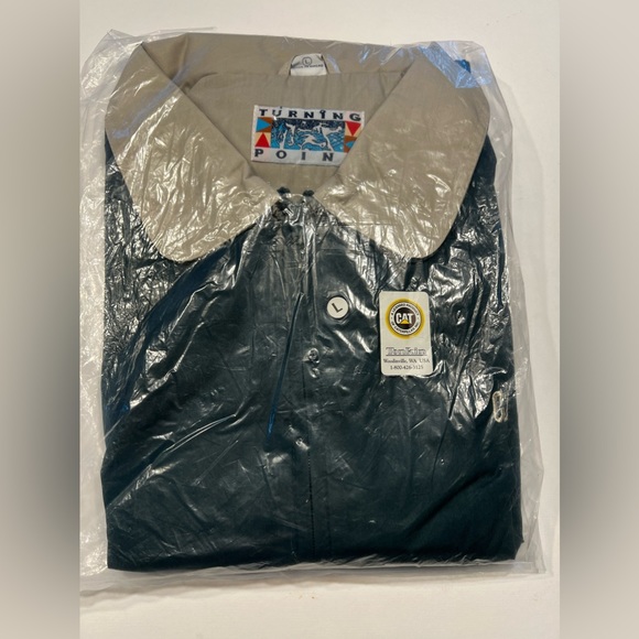 tonkin | Jackets & Coats | Caterpillar Jacket L Green Tan Official ...